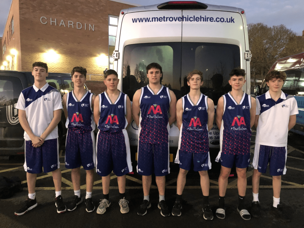 Tyneside schools Under 16 basketball - Newcastle School for Boys