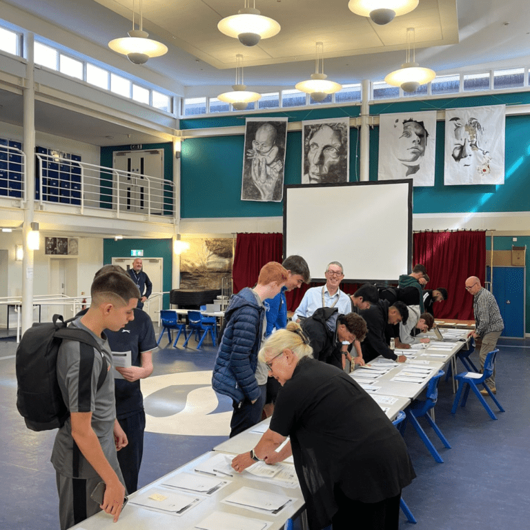 Newcastle School for Boys celebrate this morning’s GCSE results ...